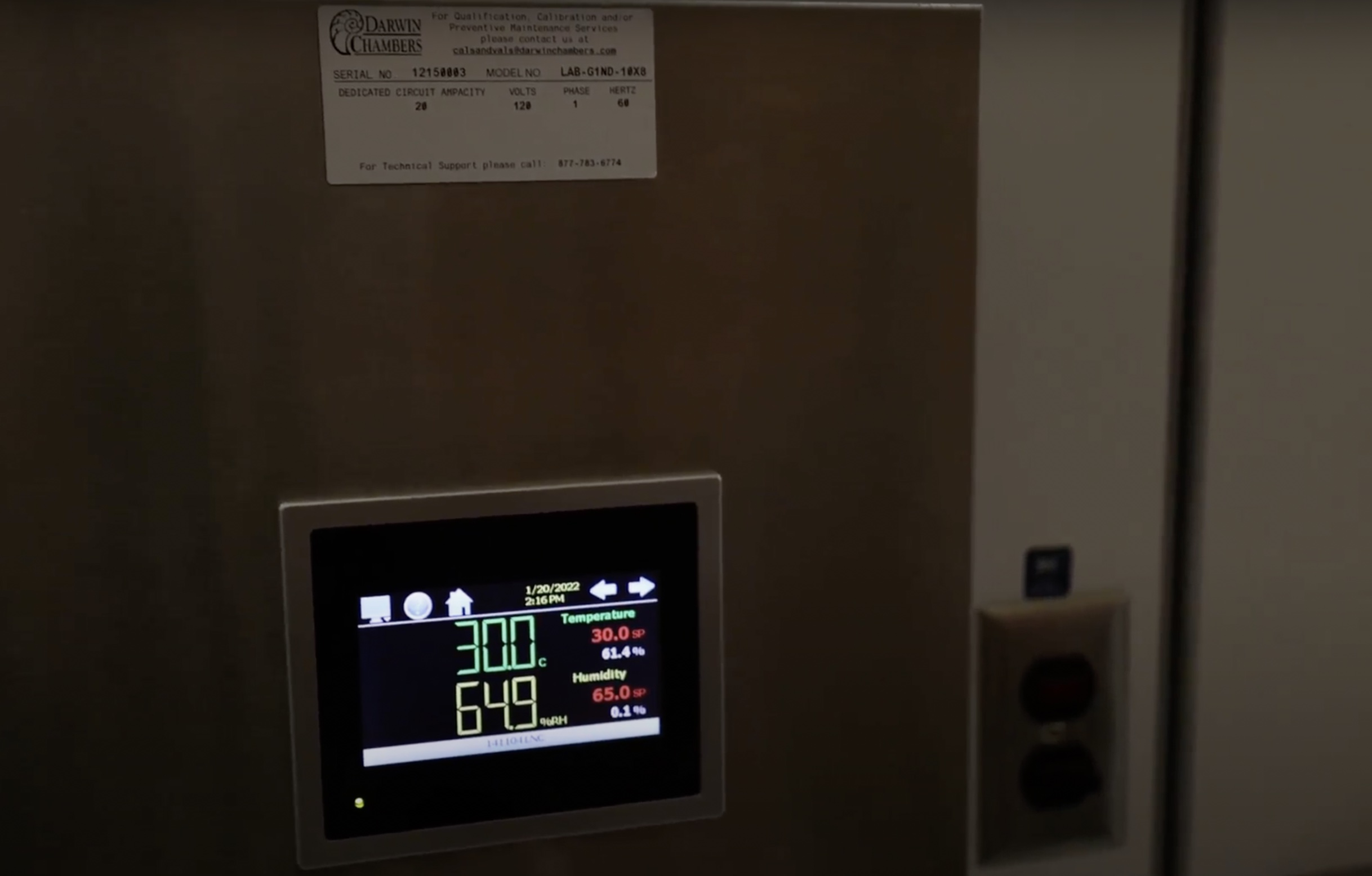 Calibration Readings